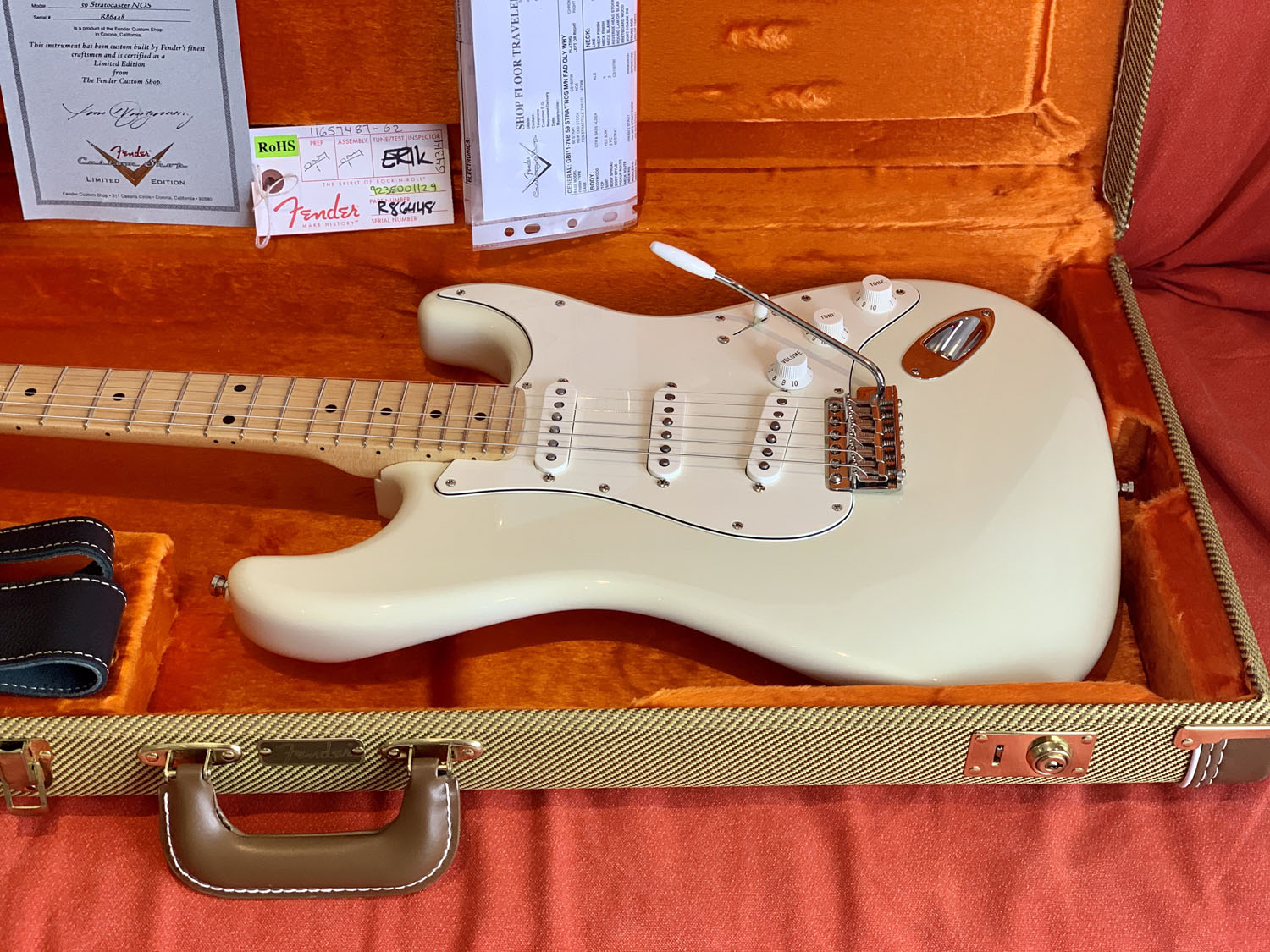 2016 Fender Custom Shop Limited Edition ’59 Dealer Select NOS ...