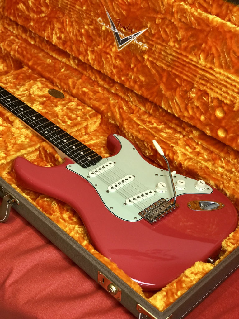 2017 Fender Custom Shop 60s Fiesta Red Strat 03 – Rolly's Guitars